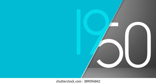 Year 1950 Stock Illustration 389096842 | Shutterstock