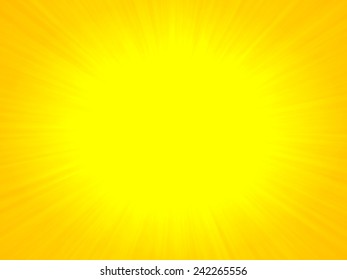 Yellow Background Rays Stock Illustration 242265556 | Shutterstock