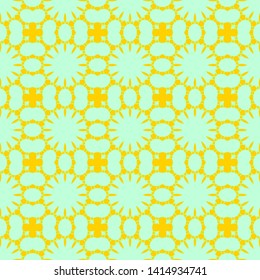 Yellow Simple Pattern Green Light Pastel Stock Illustration 1414934741 ...
