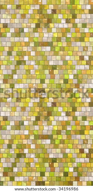 Yellow Tiles Texture Stock Illustration 34196986 | Shutterstock
