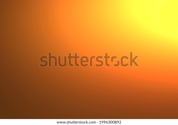 Yelloworange Background Glow Gradient Texture Design Stock Illustration ...