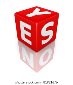 Yes No 3d Render Stock Illustration 81921676 | Shutterstock