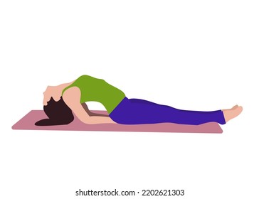 Matsyasana : 65 illustrations, images et images vectorielles de stock ...