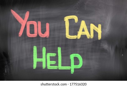 You Can Help Concept 스톡 일러스트 177516320 | Shutterstock