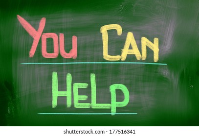 You Can Help Concept Stock Illustration 177516341