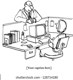 Your Caption Here Stock Illustration 128714180