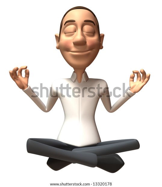 Zen Guy Stock Illustration 13320178 | Shutterstock
