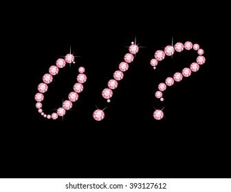 Zero Exclamation Point Question Mark Stunning: เวกเตอร์สต็อก (ปลอดค่า ...