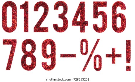Zero One Two Three Four Five Stock Illustration 729553201 | Shutterstock