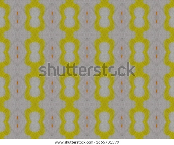 Zigzag Dot Separator Yellow Groovy Wallpaper Stock Illustration ...
