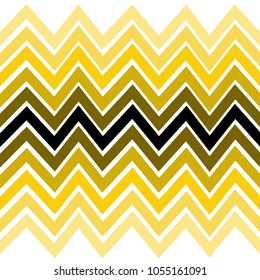Zigzag Lines Pattern Yellow Color Tones Stock Illustration 1055161091 ...