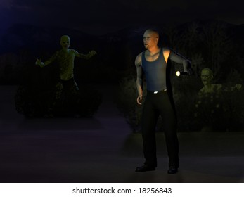 Zombie Attack 1 Approach Stock Illustration 18256843 | Shutterstock