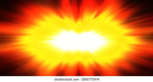 Zoom Effect Background Bright Yellow Orange Stock Illustration ...