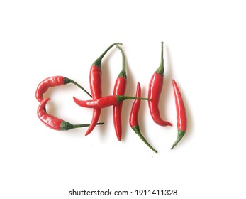 207 Red chilli hot peppers spelling Images, Stock Photos & Vectors ...