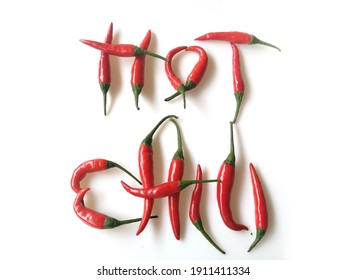 207 Red chilli hot peppers spelling Images, Stock Photos & Vectors ...