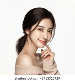 Summer Product Photo 30s Half-pretty Women AI-generated image ...