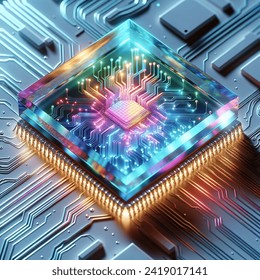 Semiconductor 3d-ic Chiplet Package Interposer Thermal AI-generated ...