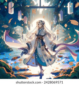 Manga Anime Oracle Delphi AI-generated image 2487949603 | Shutterstock
