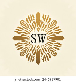 Vector Style Company Logo Letters Lsc Imagen generada por IA 2453729157 ...