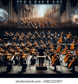 Group Portrait Small Orchestra About 25 AI-generated image 2552053795 ...