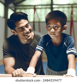Filipino Father Happy — изображение, созданное ИИ (2479781541 ...