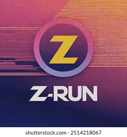 Z-run是一位极富创意的dj生成一个z-run的logo内容就是z-run要求背景干净画面只要z-run字体不要人物在里面 AI ...