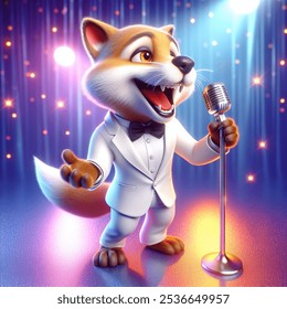Cg Lion Cartoon Character Wearing Jacket AI-generated image 2545696703 ...