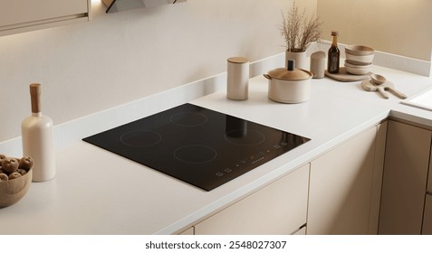 Top View Picture Two-burner Built-in Hob AI-generated image 2572688723 ...