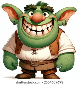 Goblin Pig Front Red Skin Scary AI-generated image 2543049529 ...