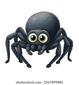 Cartoon Spider Spinning Web AI-generated image 2522185783 | Shutterstock