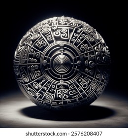 Ancient Egyptian Schist Disc — изображение, созданное ИИ (2423606973 ...