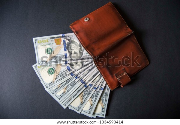100 Wallet Stock Photo 1034590414 | Shutterstock