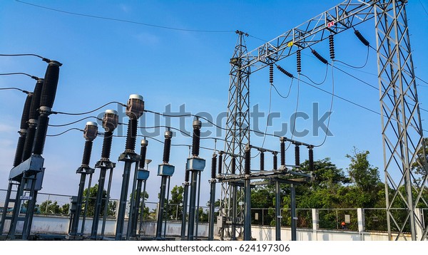 115kv Switchyard Stock Photo 624197306 | Shutterstock