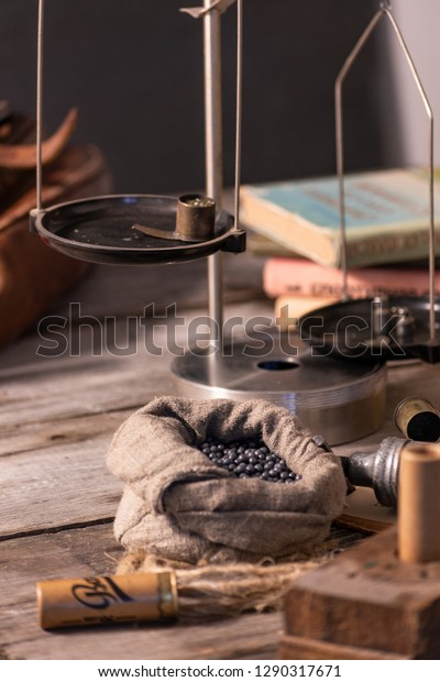 12 Gauge Shells Reloading Process Cartridge Stock Photo 1290317671 ...