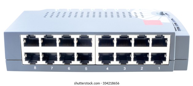 16 Port Network Switch Front View Stock Photo 334218656 | Shutterstock