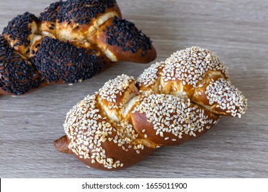 2 Braided Long Lye Bread Rolls Stock Photo 1655011900 | Shutterstock