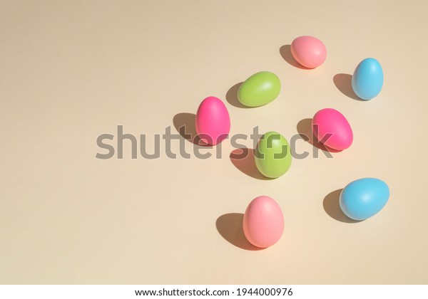 2021 Easter Bold Minimal Still Life Stock Photo 1944000976 | Shutterstock
