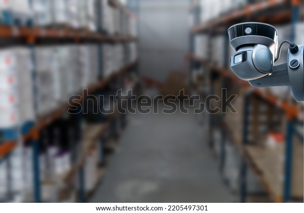 360 Degree Security Camera Cloud System Stock Photo 2205497301 ...