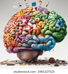 Brain Opening Full Pop Culture AI-generated image 2488282223 | Shutterstock
