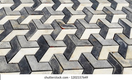 3d Interlock Paving 스톡 사진 1202157649 | Shutterstock