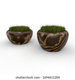 3d Model Complex Flower Pot Luna Stock Photo 1694611204 | Shutterstock