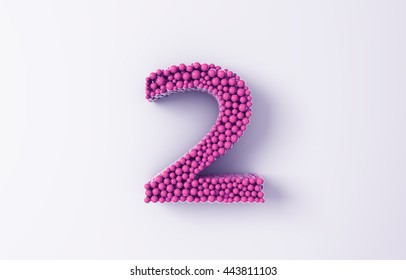 3d Number Two 3d Rendering Stock Photo 443811103 | Shutterstock