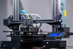 3D printing in process with plastic, a Technology Photo by Grey Coast Media