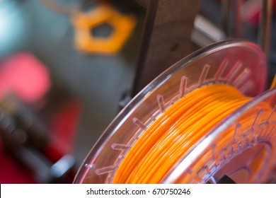 3d Printer Plastic Wire Stock Photo 670750246 | Shutterstock
