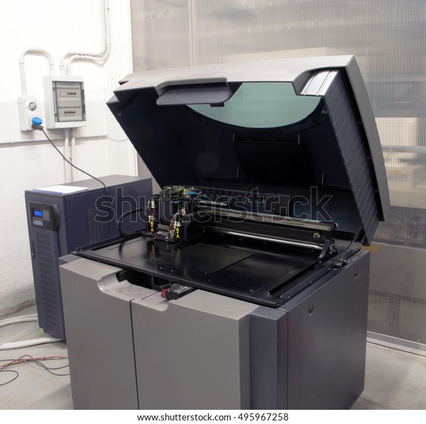 3d Printer Polyjet Polyjet 3d Printing Stock Photo (Edit Now) 495967258