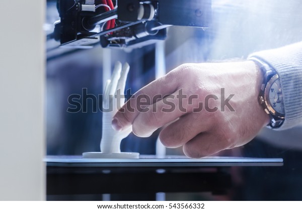 3d Printing Progress Stock Photo (Edit Now) 543566332