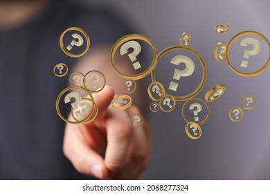 3d Question Marks Background Concept Stock Photo 2068277324 | Shutterstock