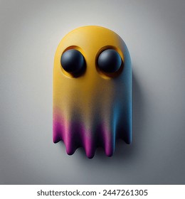 3d Render Digital Ai Ghost Shot Durch KI generiertes Bild 2447261503 ...