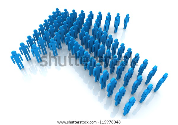 3d Render Light Blue Color Human Stock Photo 115978048 | Shutterstock