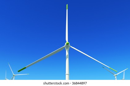 964 Wind turbine front view Images, Stock Photos & Vectors | Shutterstock